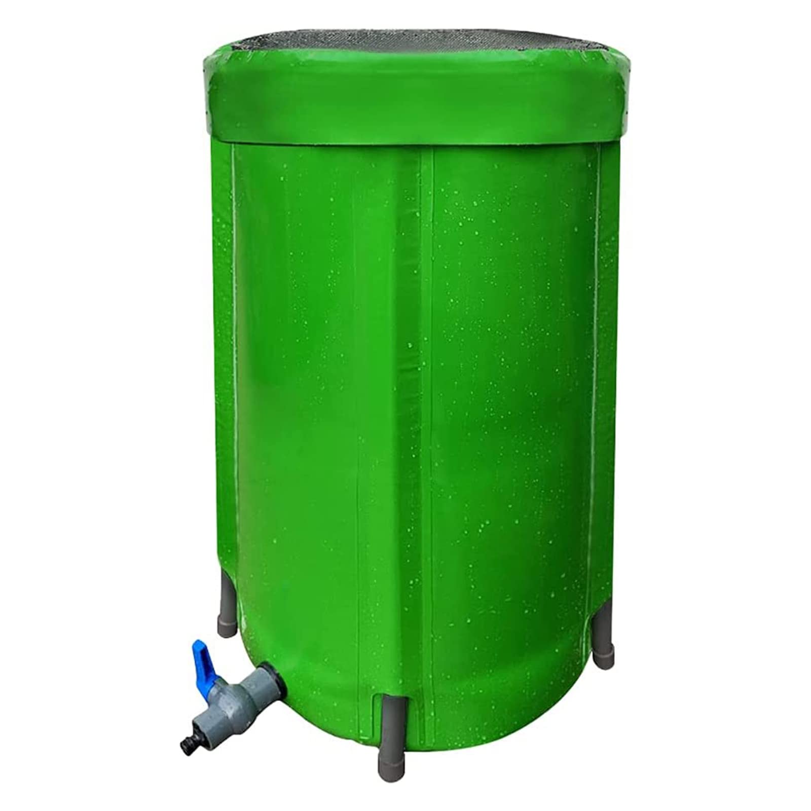 Buy 53 Gallon Collapsible Rain Barrel, Rainwater Storage Tank Portable ...