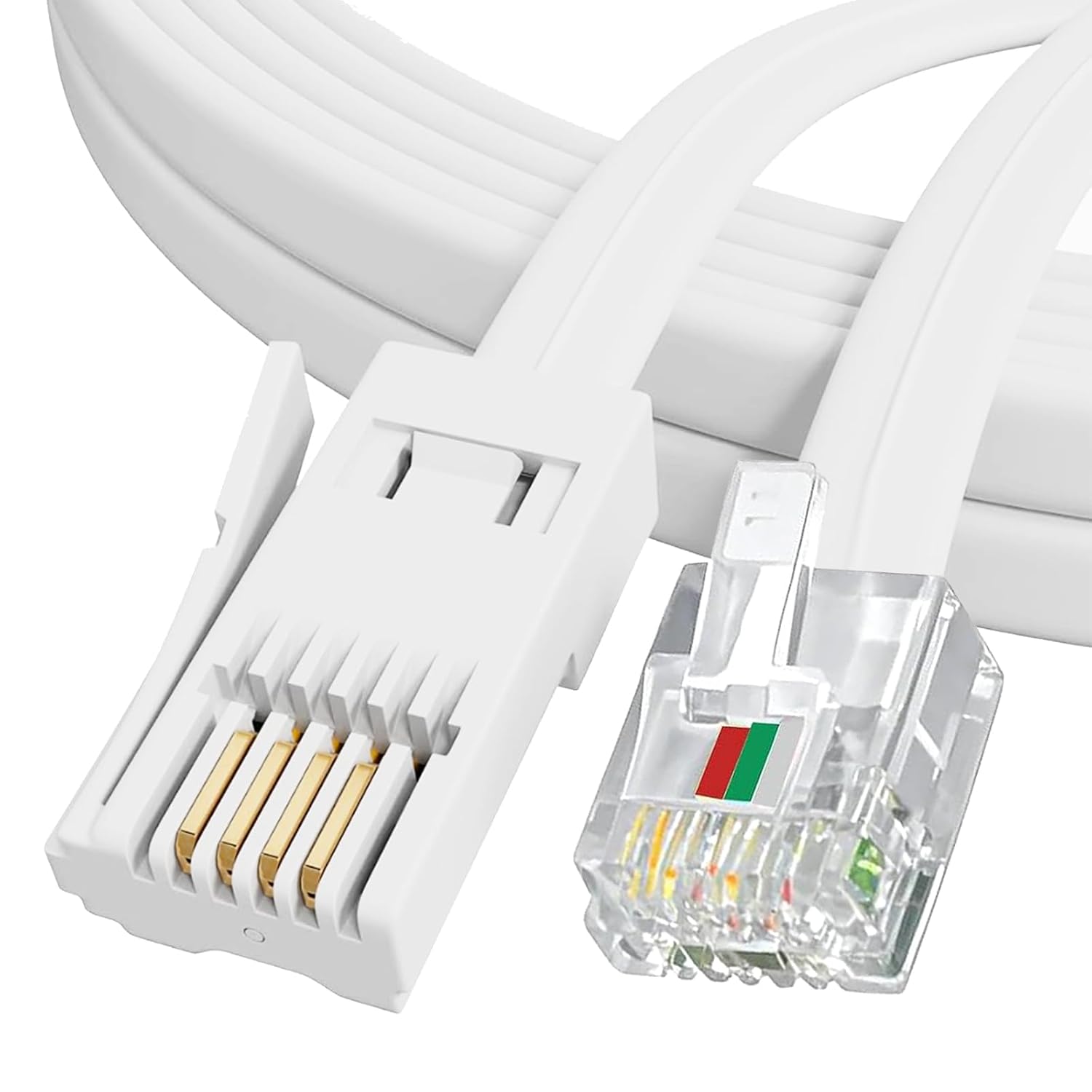 Mennyback Premium Telephone Cable, Modem Cable, BT Openreach ONT Power ...