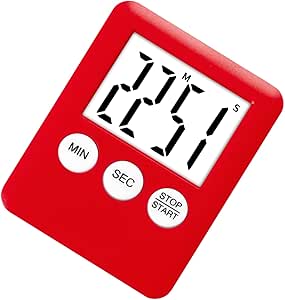 Amazon.com: MEELYHOME Digital Kitchen Timer for Cooking BigDigit Loud ...