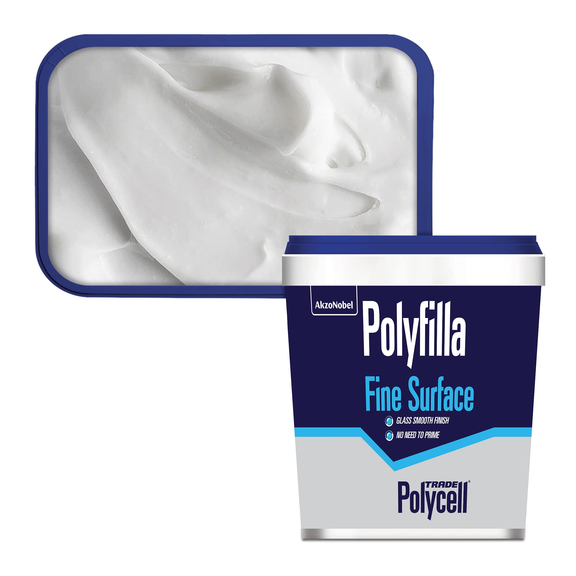 Polycell Trade Fine Surface Filler 1.75KG : Amazon.co.uk: DIY & Tools