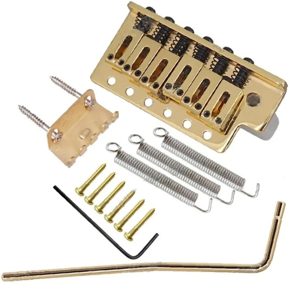 Amazon.com: Gold Left-Handed Guitar Lefty Tremolo Bridge System For ...