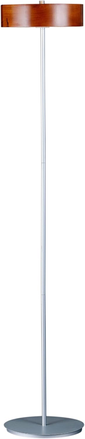Premier Housewares Stick Floor Lamp - Bentwood and Glass : Amazon.co.uk ...