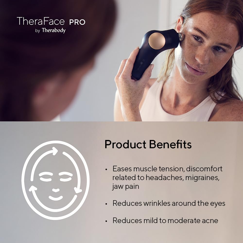Snapklik.com : TheraFace LED - Handheld Percussive Facial Massage And ...