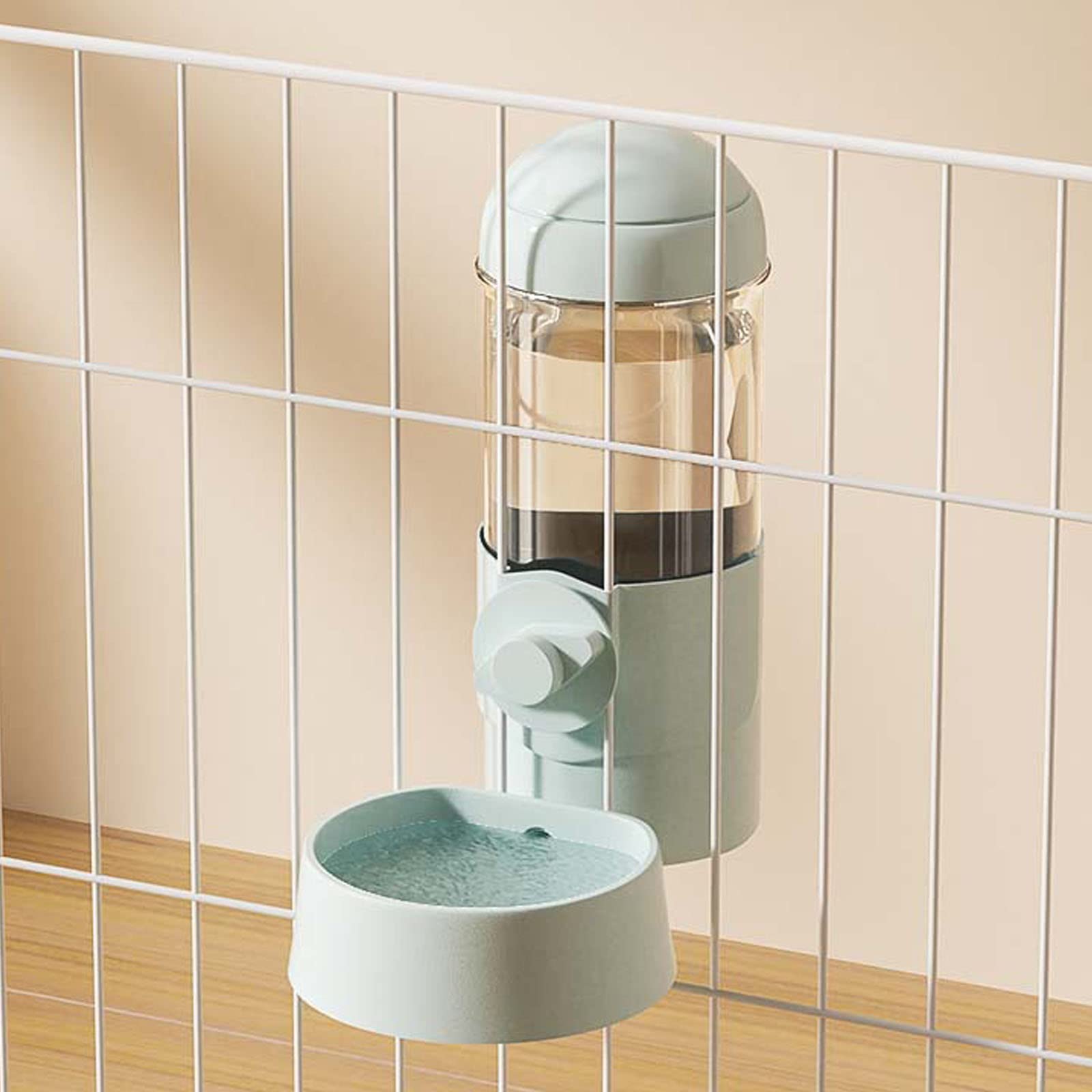 Pet Dog Cat Hanging Automatic Feeders Drinking Bowls, Auto Gravity Pet ...