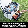 Ninja FrostVault 50qt Hard Cooler with Dry Zone, Integrated Fridge-Temp ...
