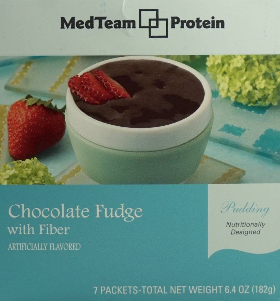 Amazon.com : MedTeam Chocolate Fudge Pudding with Fiber (7 packets of 0 ...