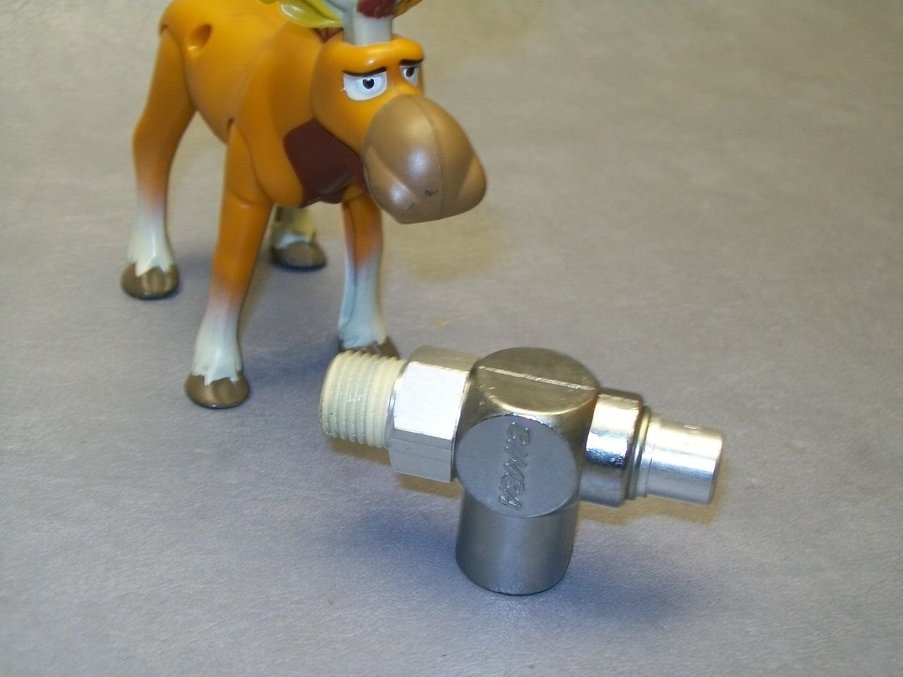 BIMBA FCP4 1/4" NPT X 1/4" NPT, Flow Control, Replaces QD D-45126-A ...