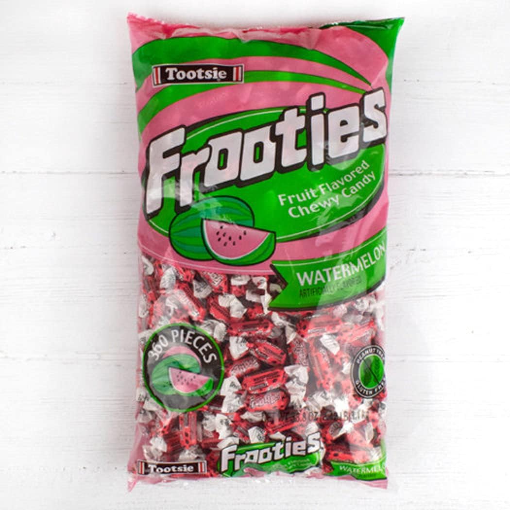 Watermelon Tootsie Frooties 360ct (1.1kg) Bag : Amazon.co.uk: Grocery
