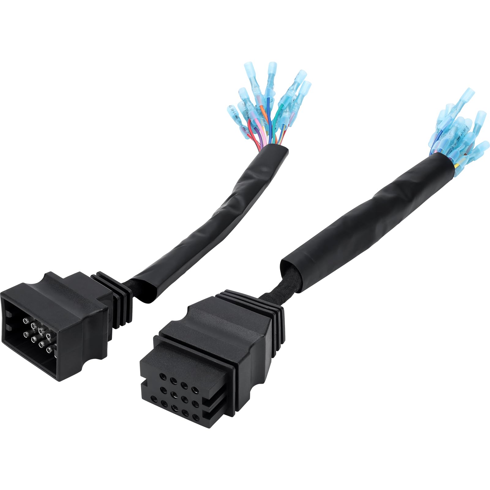 Amazon.com: Yerbay 13 Pin Snow Plow Wiring Harness Repair Kit ...