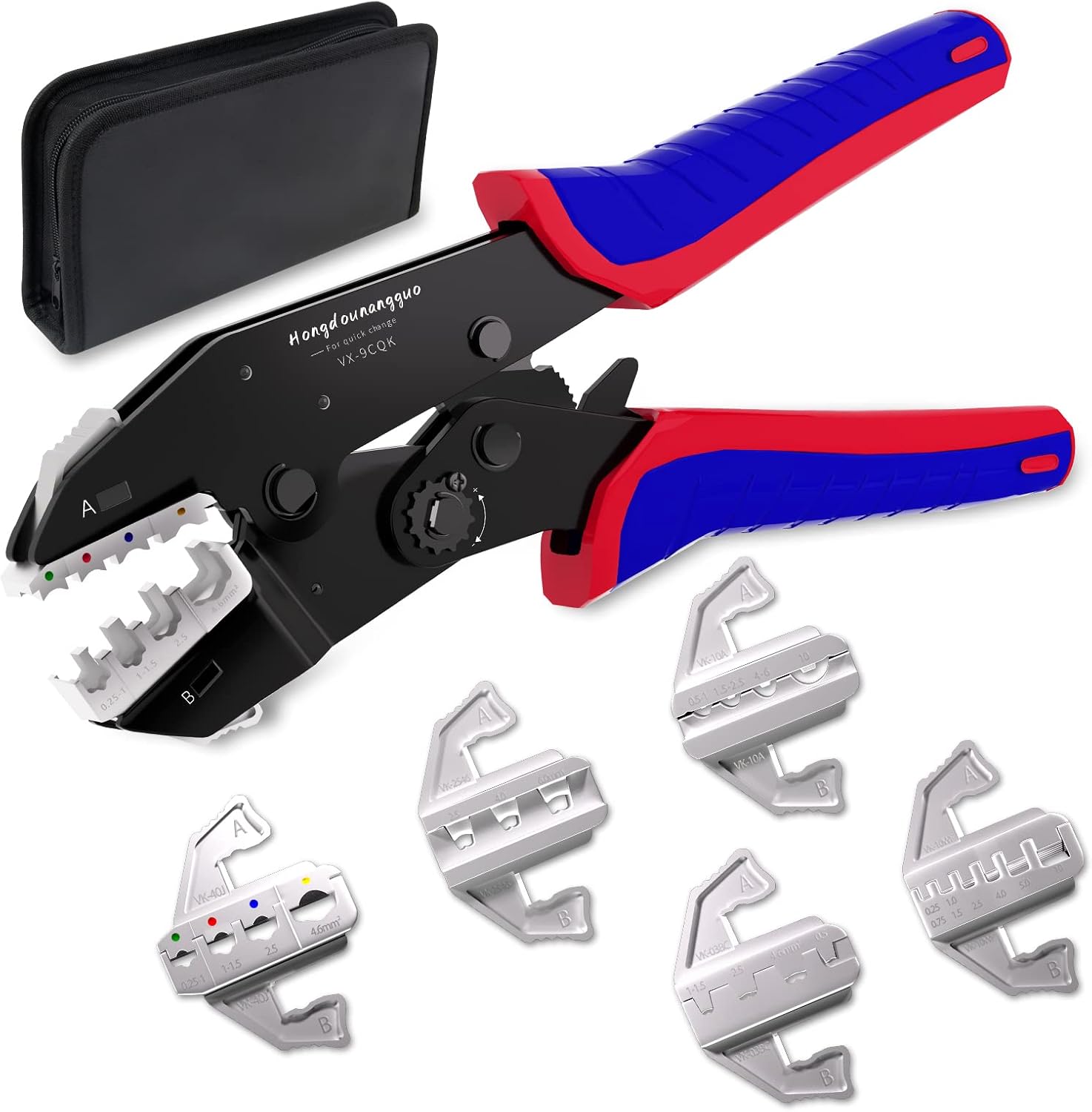 Wire Terminal Crimping Tool Electrical Connector Crimping Pliers For ...