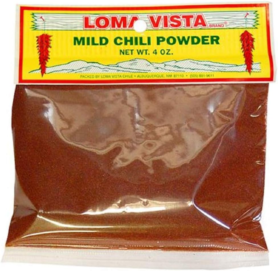 Amazon.com : Loma Vista Mild Red Chili Powder, 4 Ounces : Grocery ...
