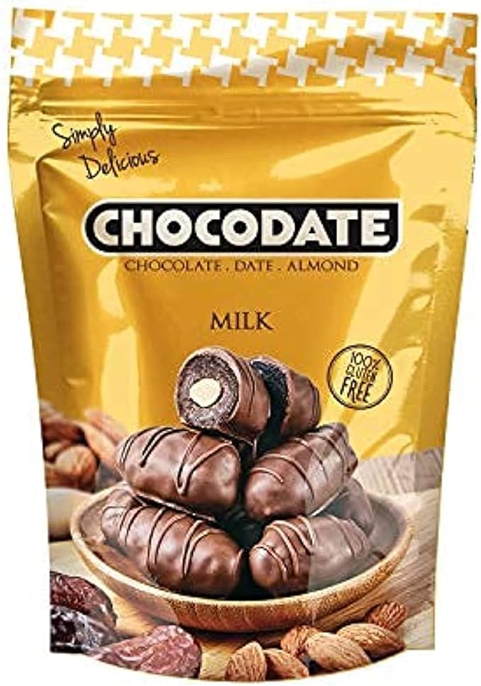 Chocodate Exclusive Real Milk Chocolate Pouch 90 g : Amazon.ae: Grocery