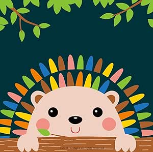 Amazon.com: Colour Talk DIY Oil Painting, Paint by Numbers Kits for ...