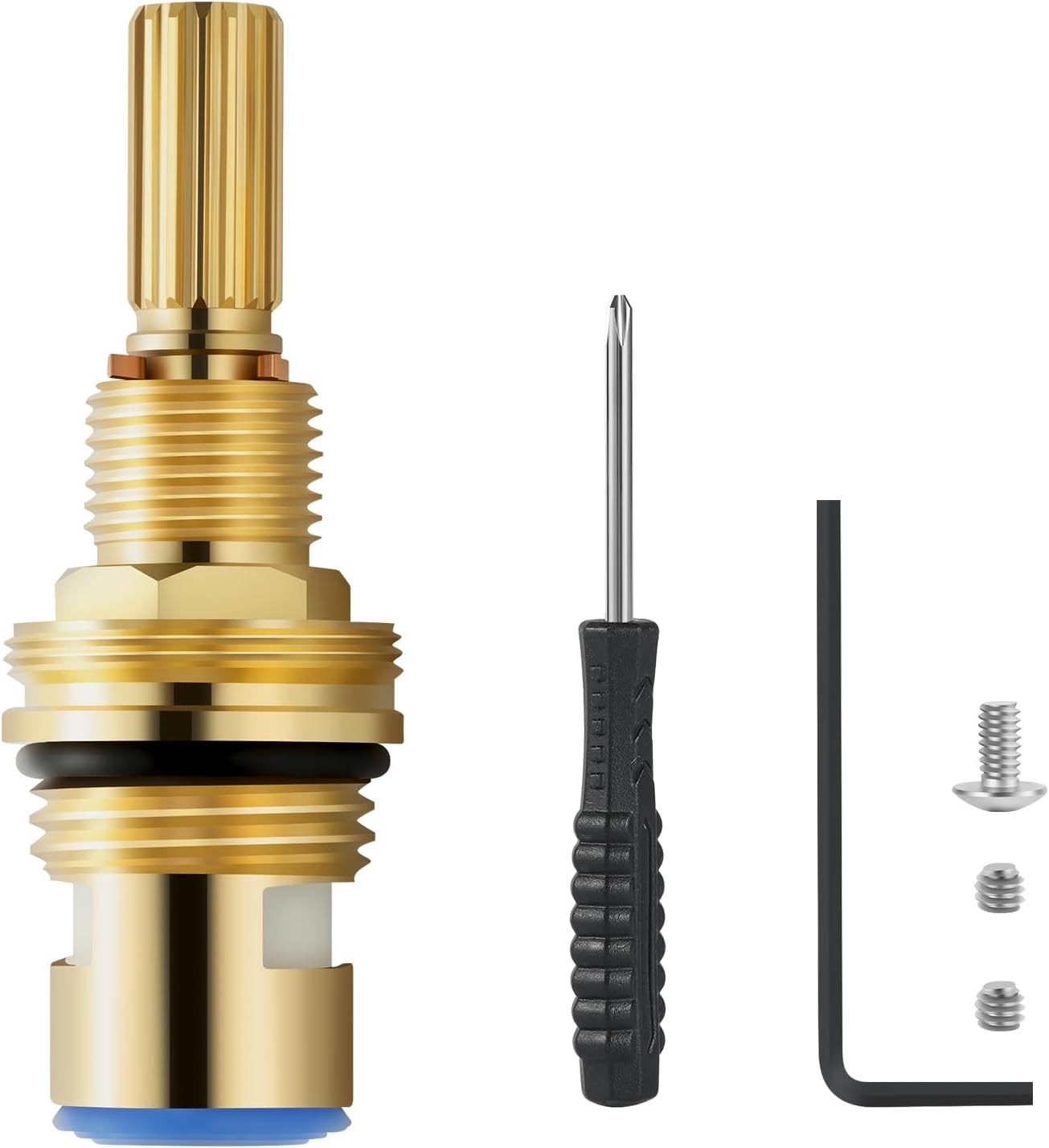 Brass 1-001 Cartridge, Widespread Facuet Cartridge Cold Side ...