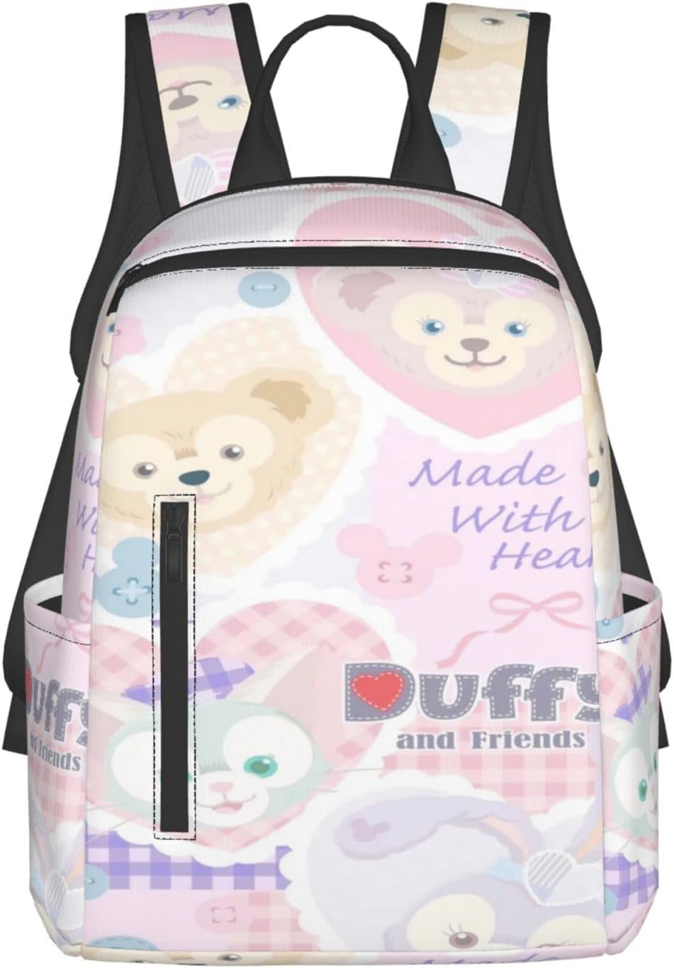 Amazon.co.jp: [COOLEAD] ダッフィー ステラルー シェリーメイ リュックサック アニメ バックパック 軽量 通学 旅行 ...