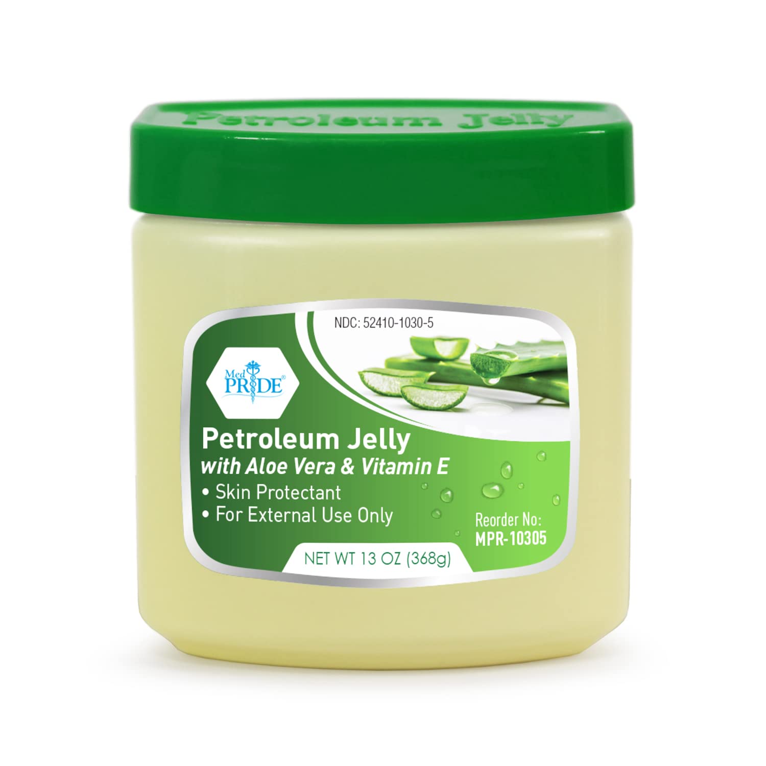 Amazon.com: MED PRIDE Petroleum Jelly With Aloe Vera & Vitamin E ...