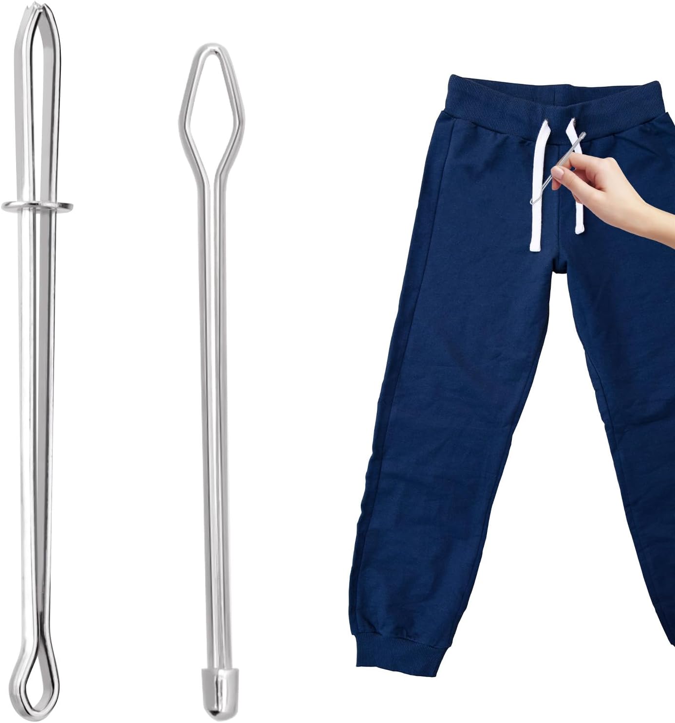 Amazon.com: 2pcs Rope Threaders, DIY Draw String Clip Replacement Easy ...