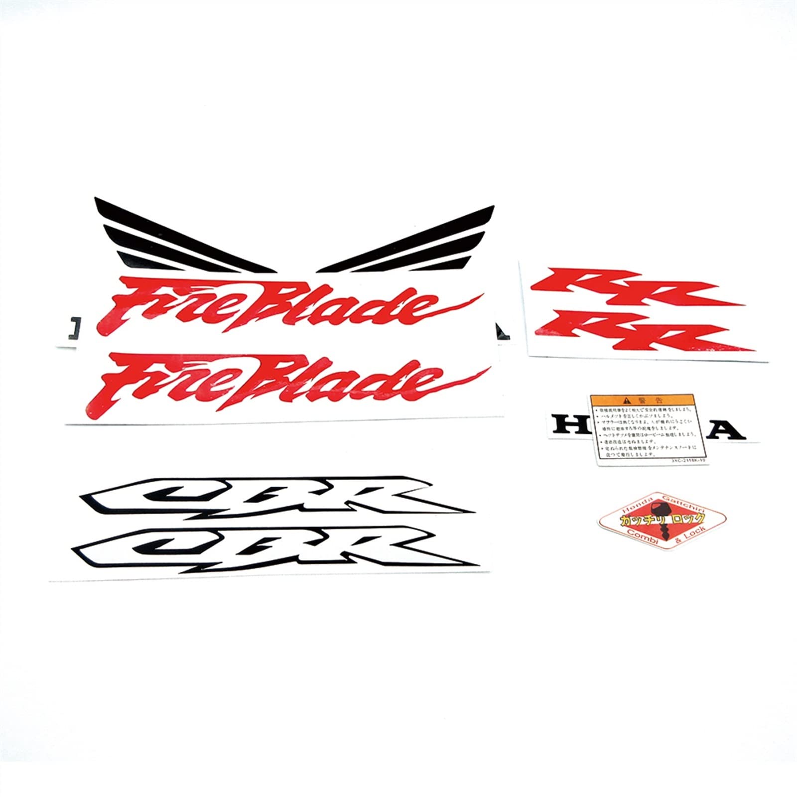 Fireblade Logo Honda Fireblade Stickers Various Types, Colour & Sizes