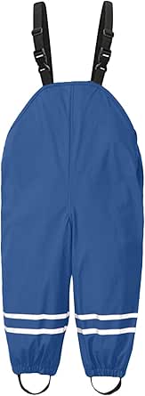 Amazon.com: Suspender Rain Pants Toddler Kids Water-Proof Baby Rain ...