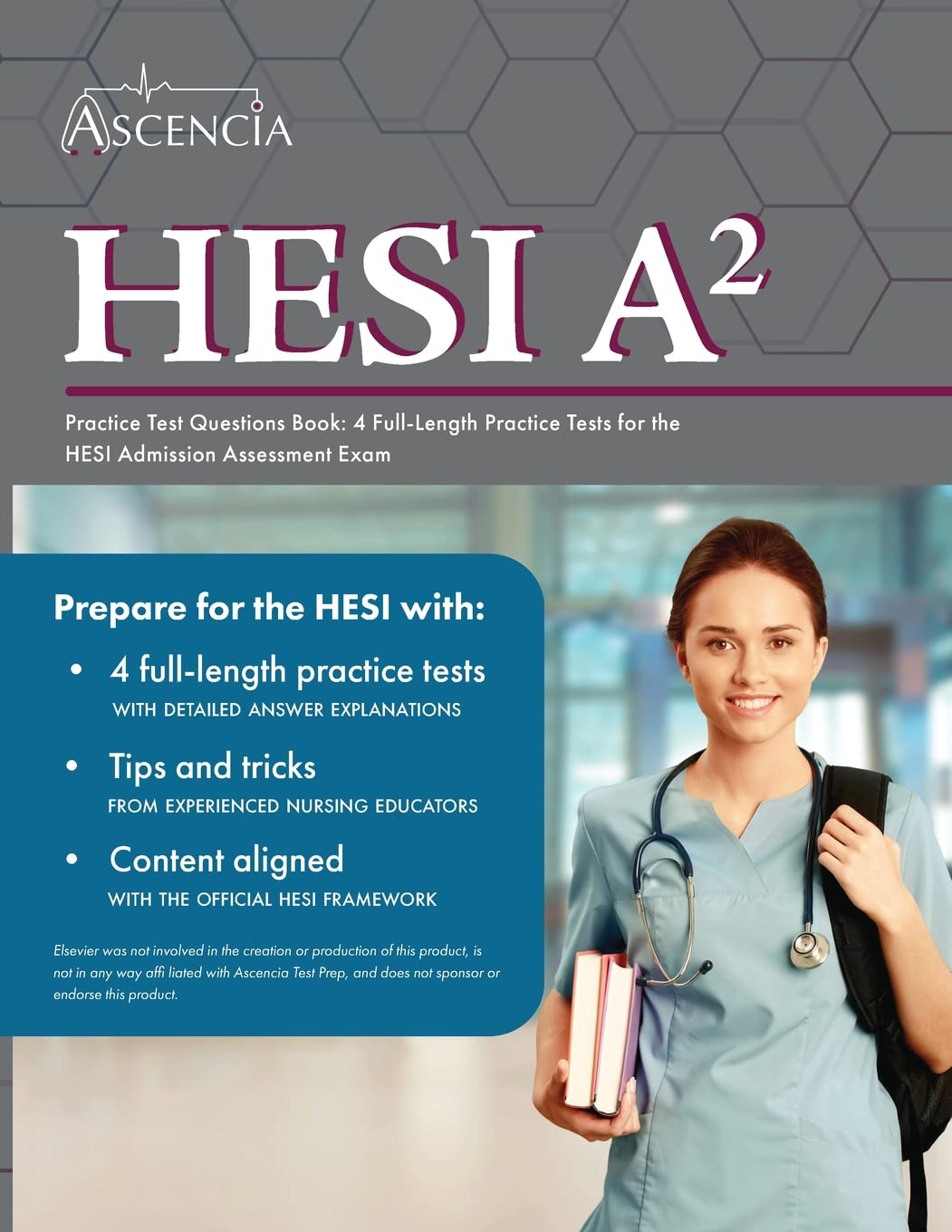 HESI A2 Practice Test Questions Book: 4 Full-Length Practice Tests for ...