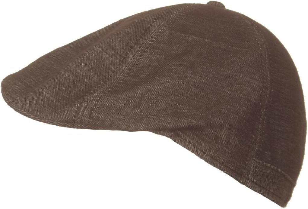 Broner Six Panel Duck Bill Ivy Cap (Brown, Large) at Amazon Men’s ...