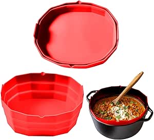 Amazon.com: Silicone Pot Divider Insert - Food-Grade Silicone Slow ...