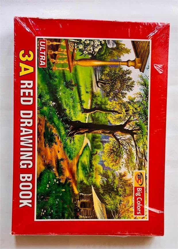 Ultra 3A Red Drawing Book : Amazon.in: Home & Kitchen