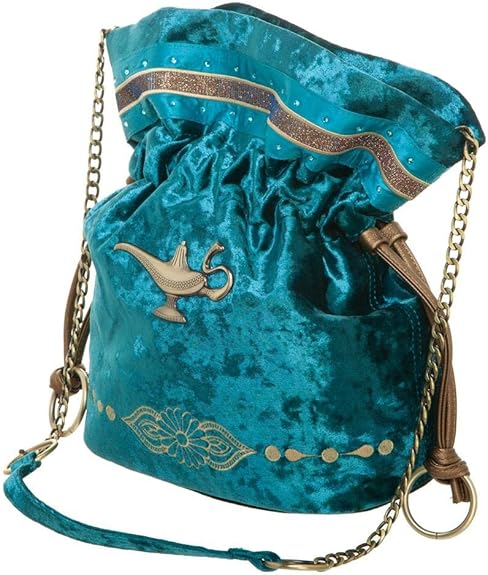 Amazon.com: Disney Aladdin Jasmine Inspired Drawstring Handbag Tote ...