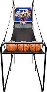 Amazon.com: F2C Foldable Electronic Arcade Basketball Game with ...