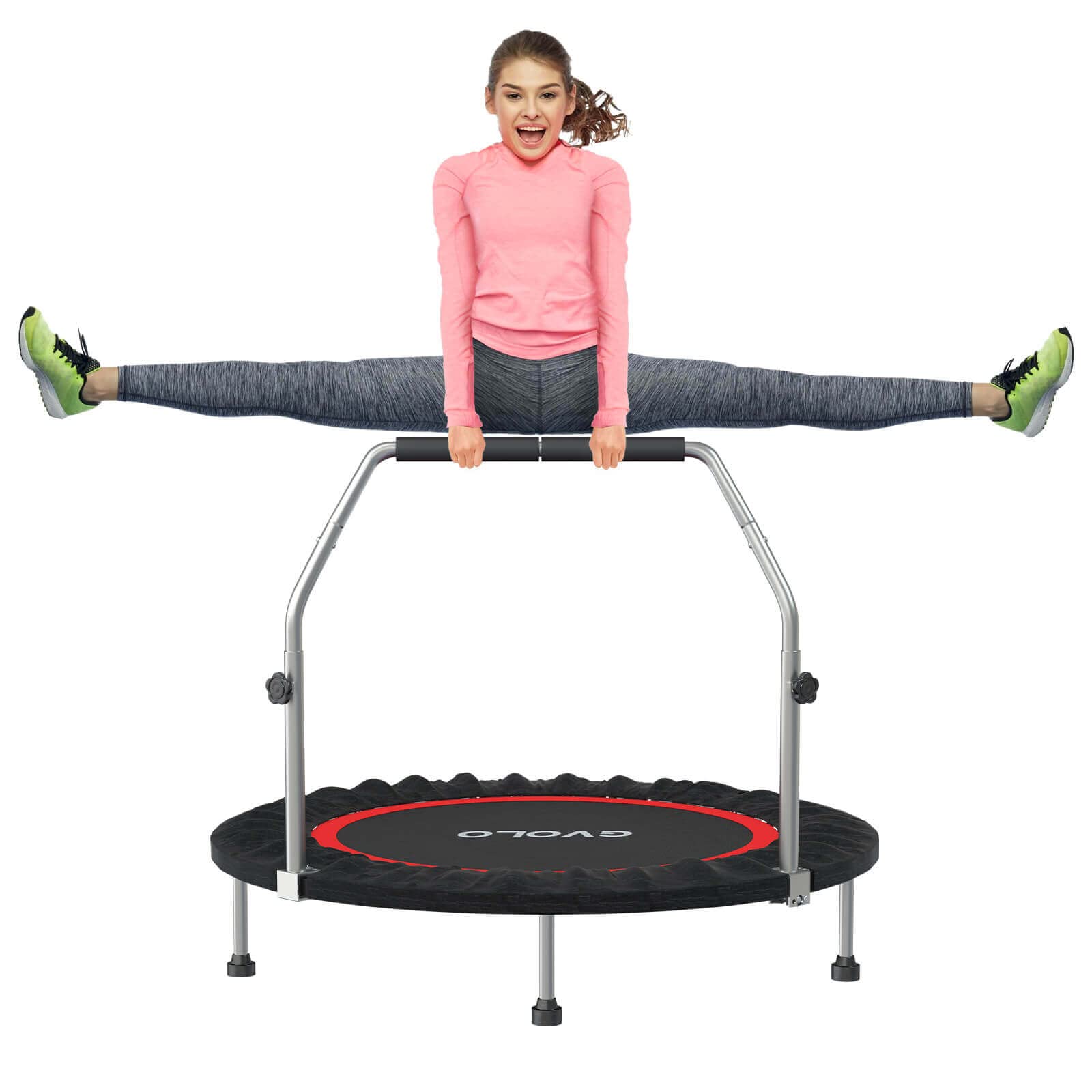 40 48 Rebounder Trampoline For Adults Gvolo Foldable Mini Trampoline ...