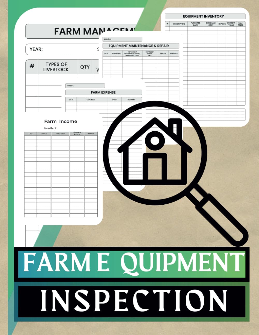 Buy Farm equipment inspection: Keep detailed records of farm machinery ...