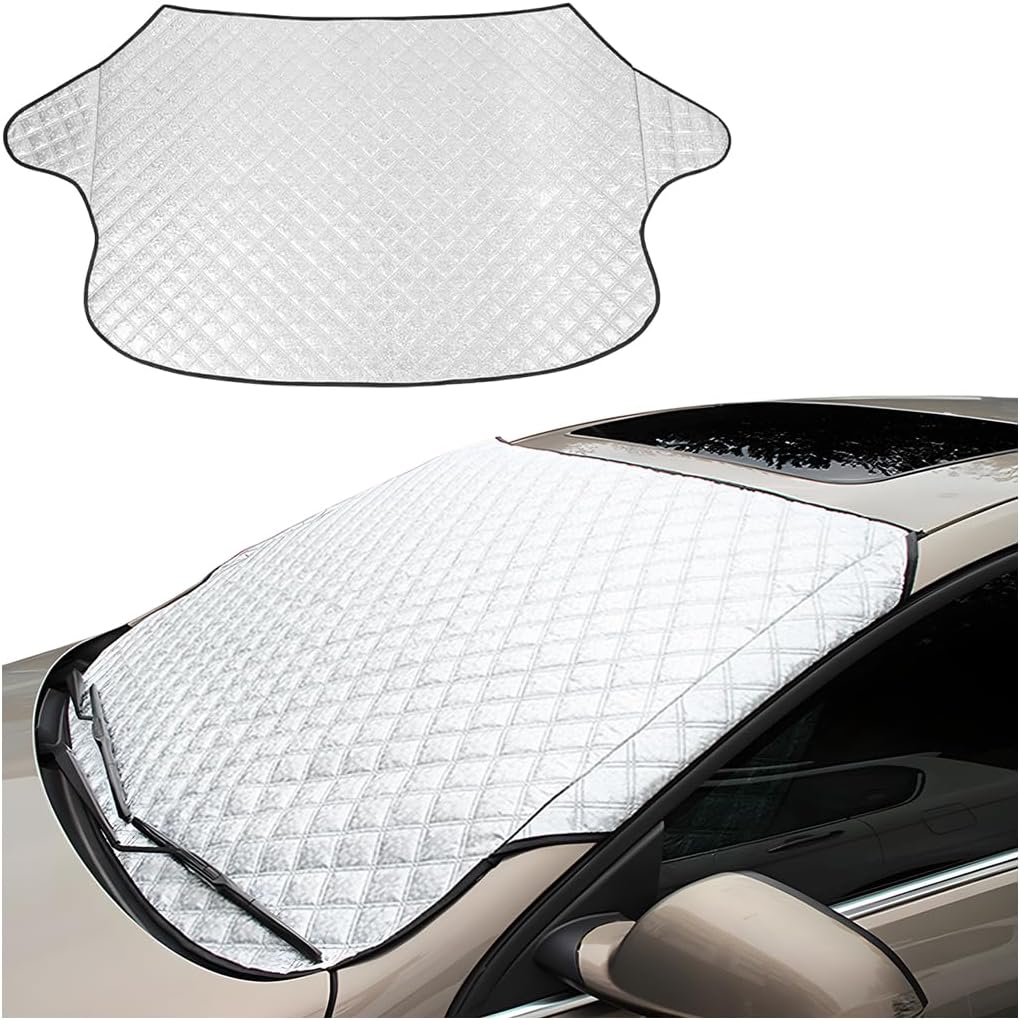 Amazon.com: Summer Car Windshield Sun Shade,Aluminum Film Automotive ...