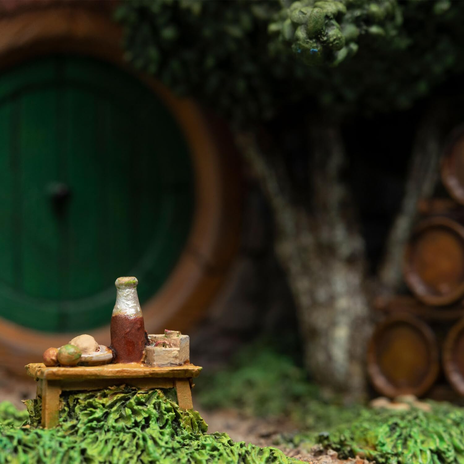 Miniature Hobbit Garden Gnome Hillside Miniature Home