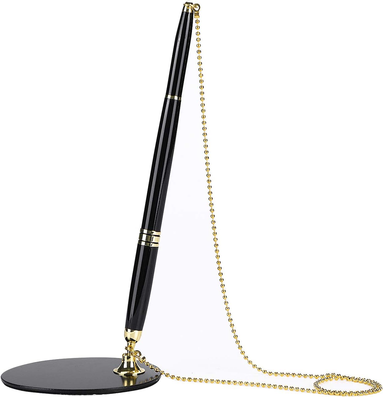 Amazon.com : Juvale 3 Pack Desk Pen with Chain - Adhesive Security Pen ...