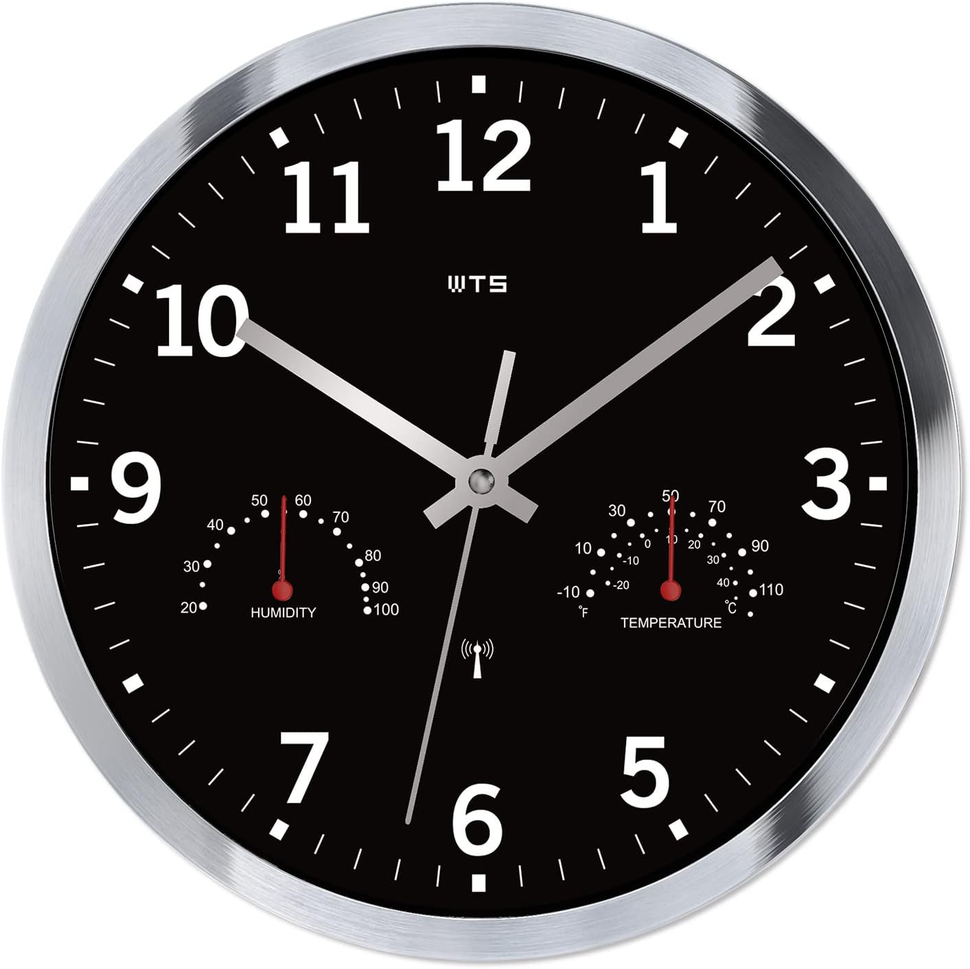 La Crosse Technology-WT - 3129b atomique 12 "Horloge murale analogique ...