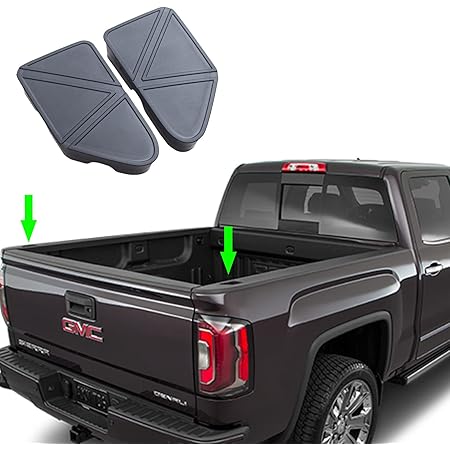 Amazon.com: Bed Rail Stake Pocket Covers for Chevy Silverado High ...