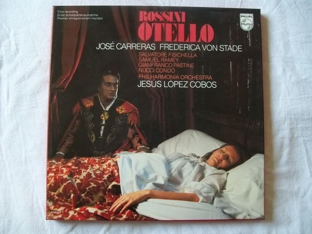 Amazon.com: 6769 023 CARRERAS/VON STADE Rossini Otello PO Cobos 3LP : CDs & Vinyl