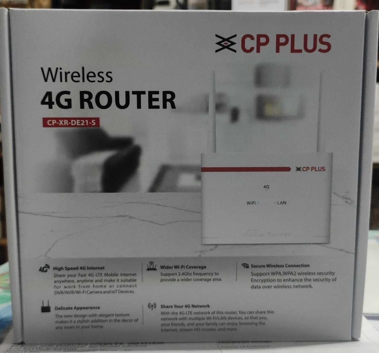 VIMA TECH: CP Plus 4G Sim Card Supported WiFi Router, CP-XR-DE21-S 300 ...