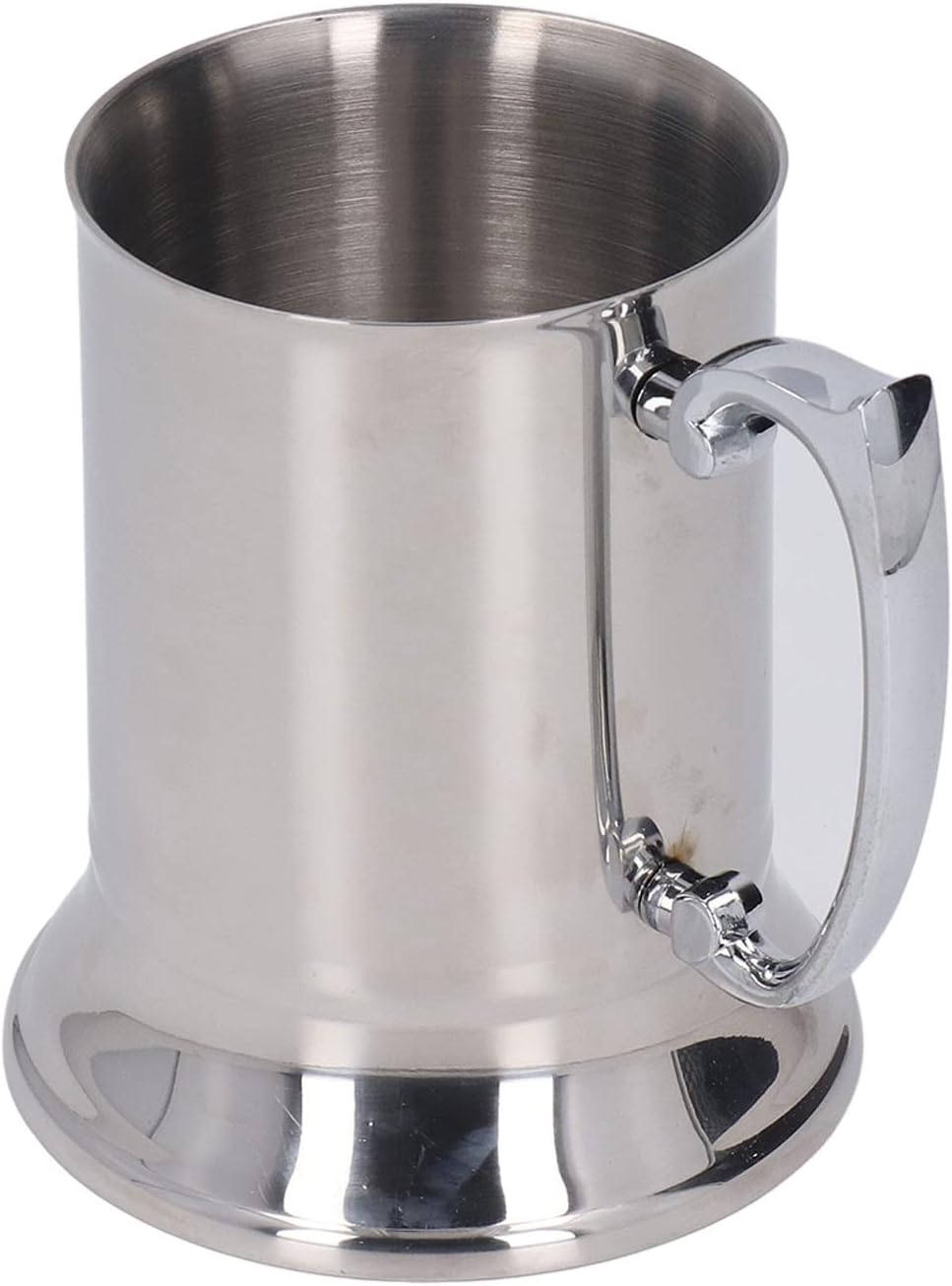 Stainless Steel Beer Mug with Handle, Double Wall Beer Stein Insulated ...