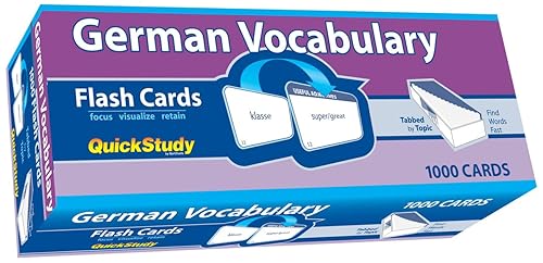 German Vocabulary: BarCharts, Inc.: 9781423207849: Amazon.com: Books