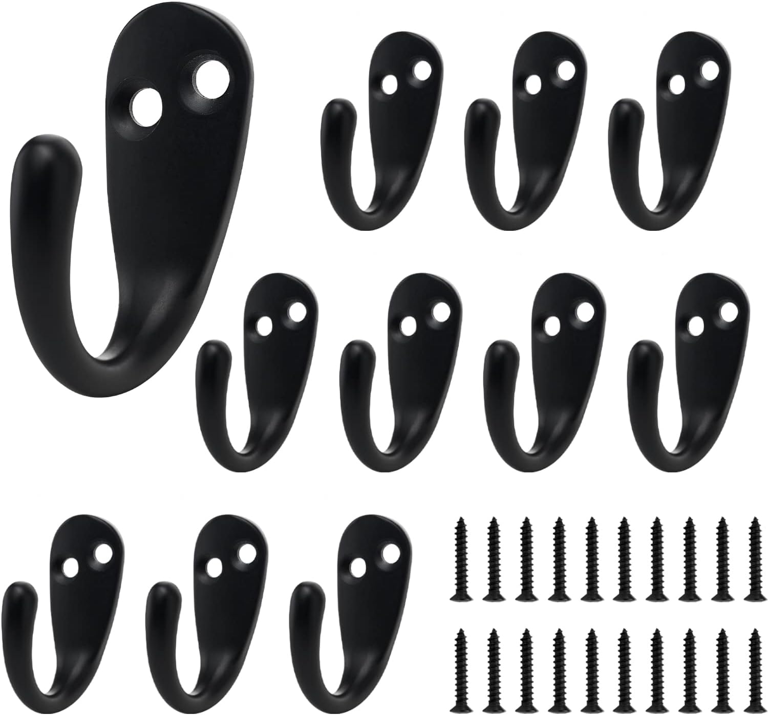Amazon.com: 100 Pieces Key Hooks Jewelry Small Hooks Key Hanging Small ...