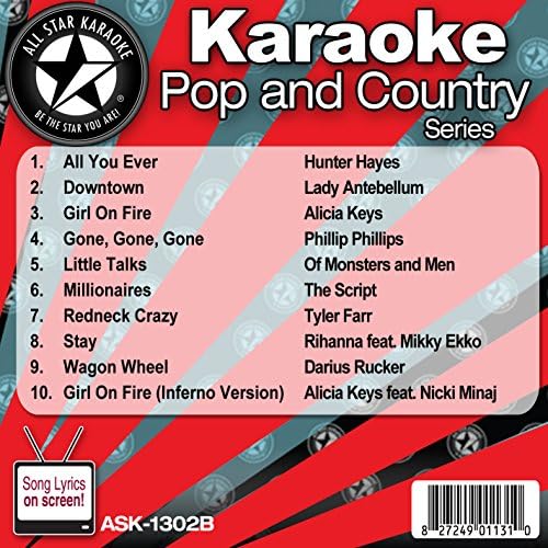 All Star Karaoke Pop and Country Series Music - Compare prices