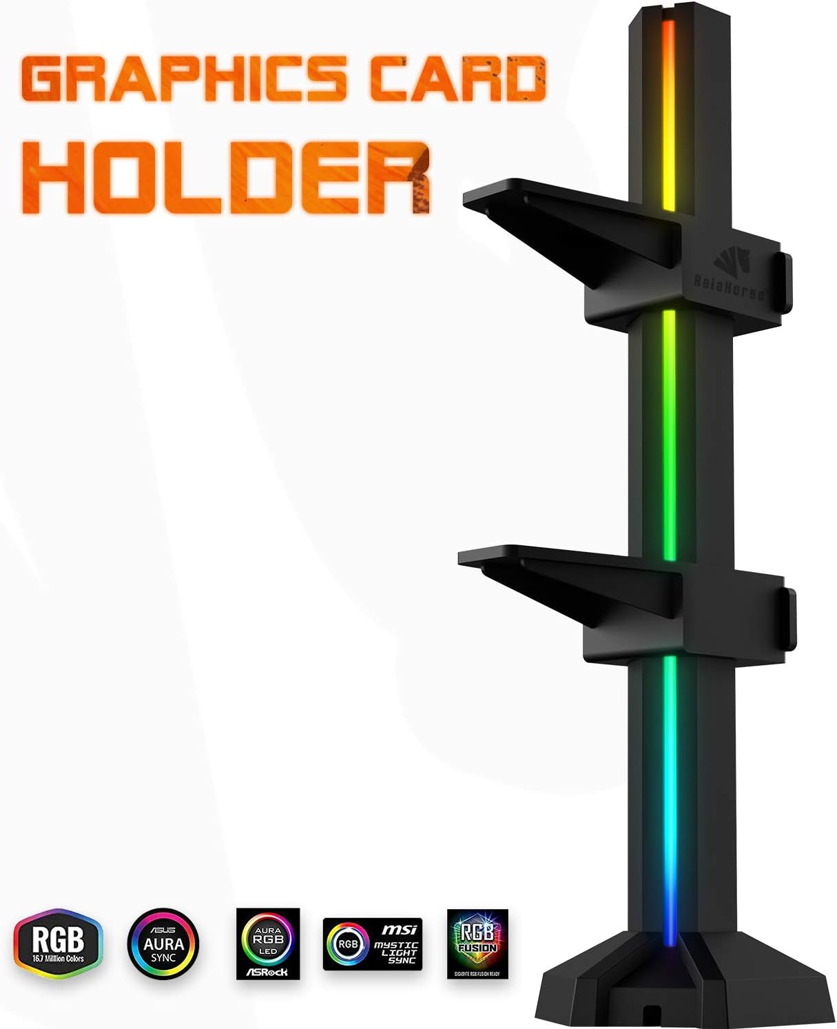 Amazon.com: ARGB-Graphics Card GPU Brace Support, Universal VGA ...