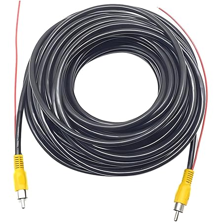 OBEST Câbles RCA de Caméra de Recul 10M,RCA Car Detection Wire : Amazon ...
