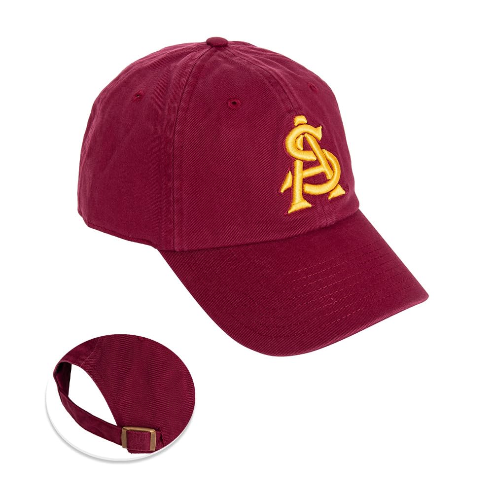 Amazon.com: Desert Cactus Arizona State University Baseball Hat ASU Sun ...