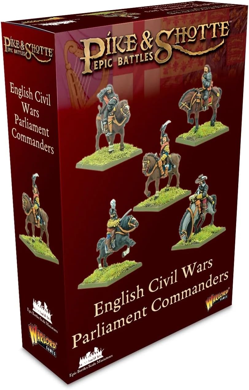 Warlord Games Parliament Commanders - Epic Scale Miniatures for Pike ...