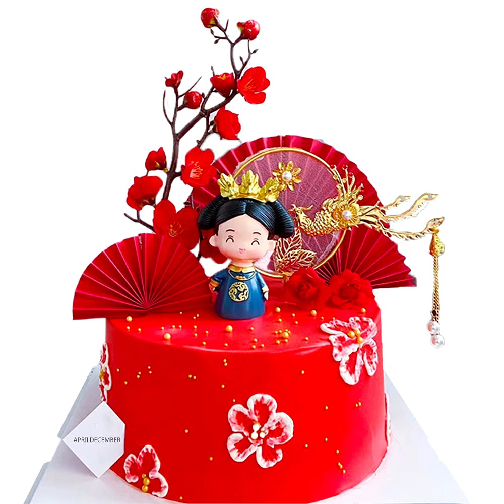 Chinese Clothes Traditional Wedding Cake Topper Bhutan Vintage Wedding