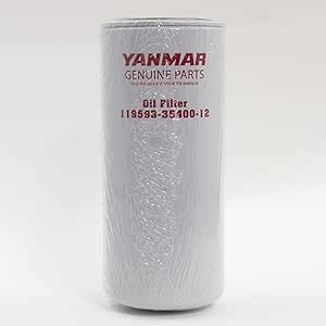 Amazon.com: Genuine Yanmar 119593-35400-12 Oil Filter for 6LY2 and 6LY3 ...