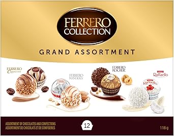 FERRERO COLLECTION GRAND ASSORTMENT Fine Assorted Chocolates Gift Box