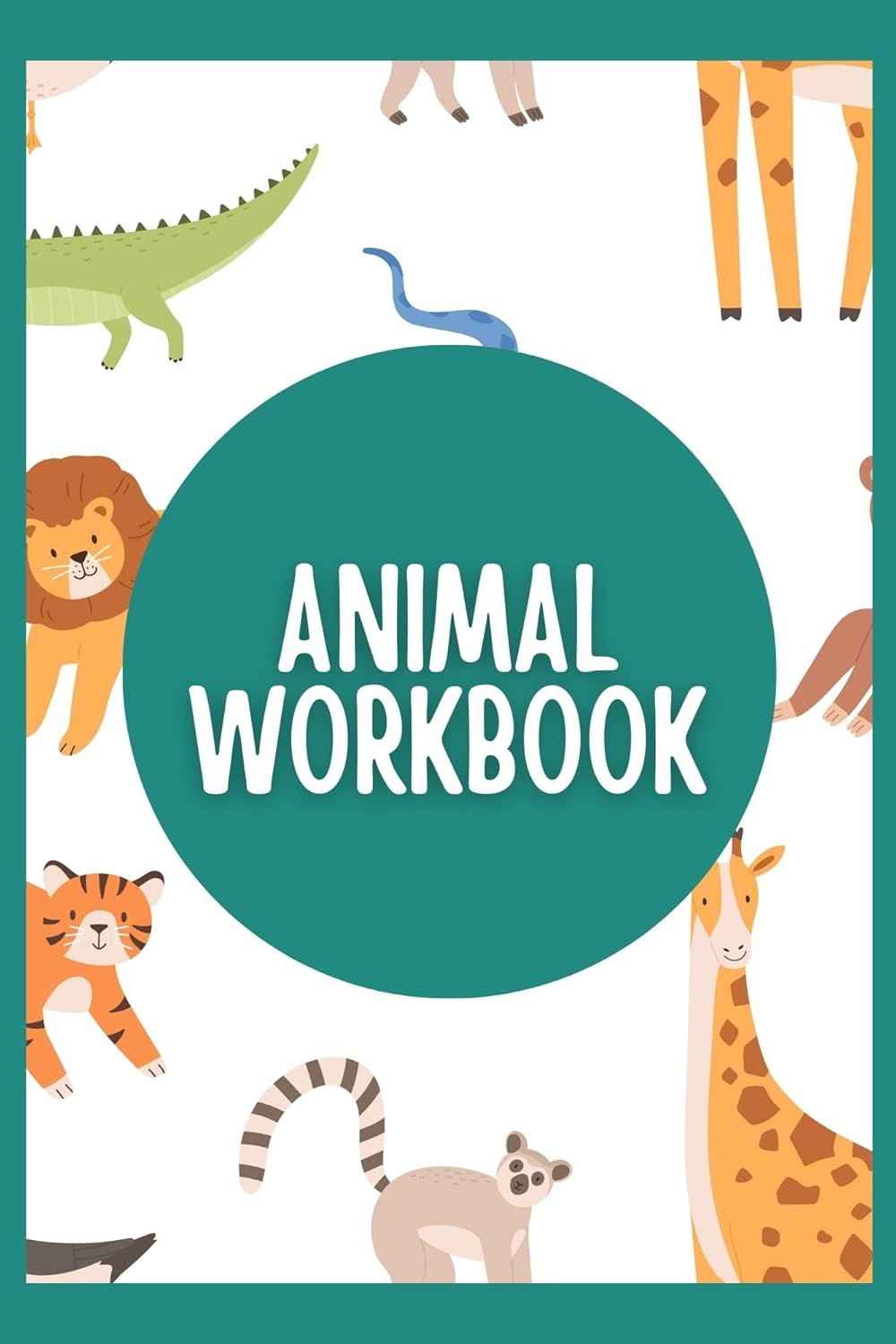 Amazon.co.jp: Kindergarten Workbook: ESL Animals Worksheets for Kids ...